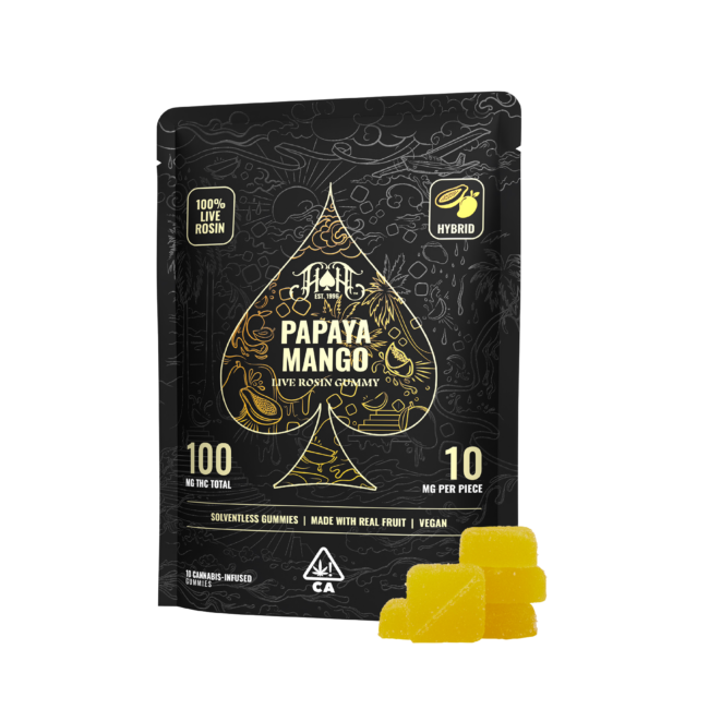 SOLVENTLESS LIVE ROSIN GUMMY - Heavy Hitters