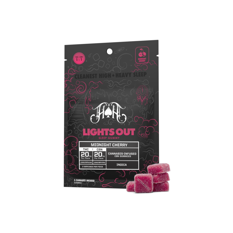 LIGHTS OUT CBN SLEEP GUMMY - Heavy Hitters