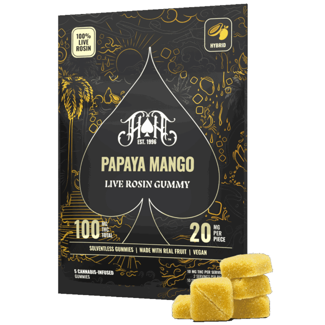 SOLVENTLESS LIVE ROSIN GUMMY - Heavy Hitters